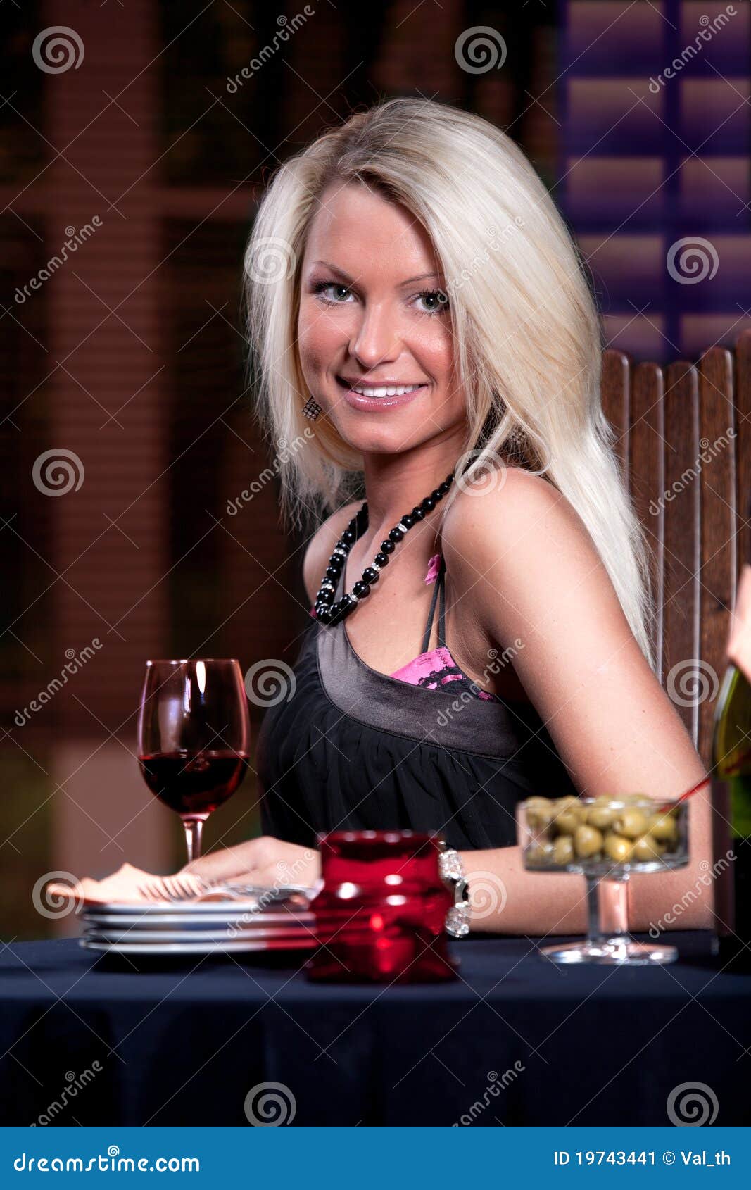 Restaurant scene stock image. Image of cafe, evening - 19743441