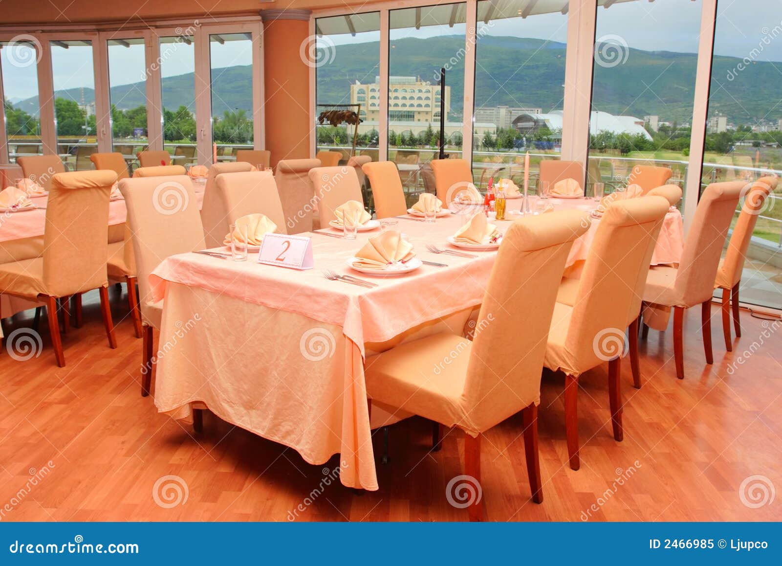 Restaurant scene stock image. Image of inside, glass, interior - 2466985