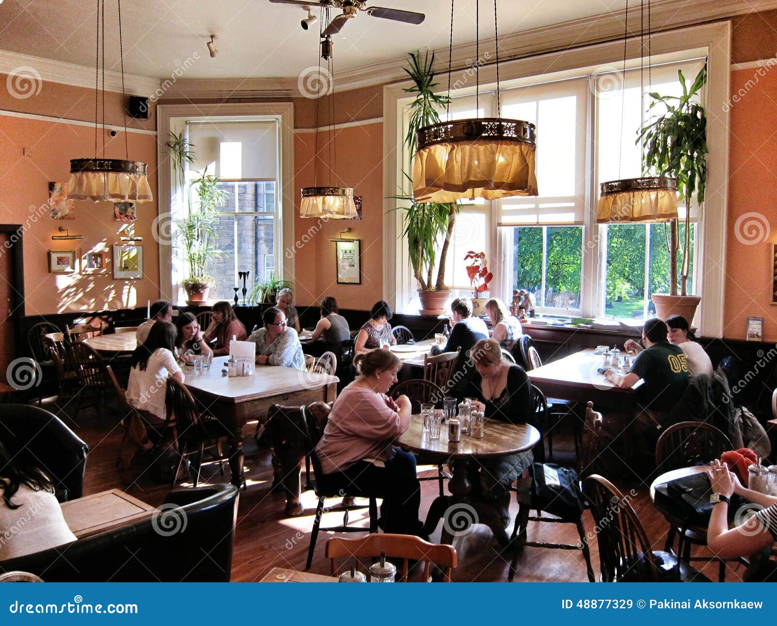 Restaurant in scotland editorial stock image. Image of glasgow - 48877329