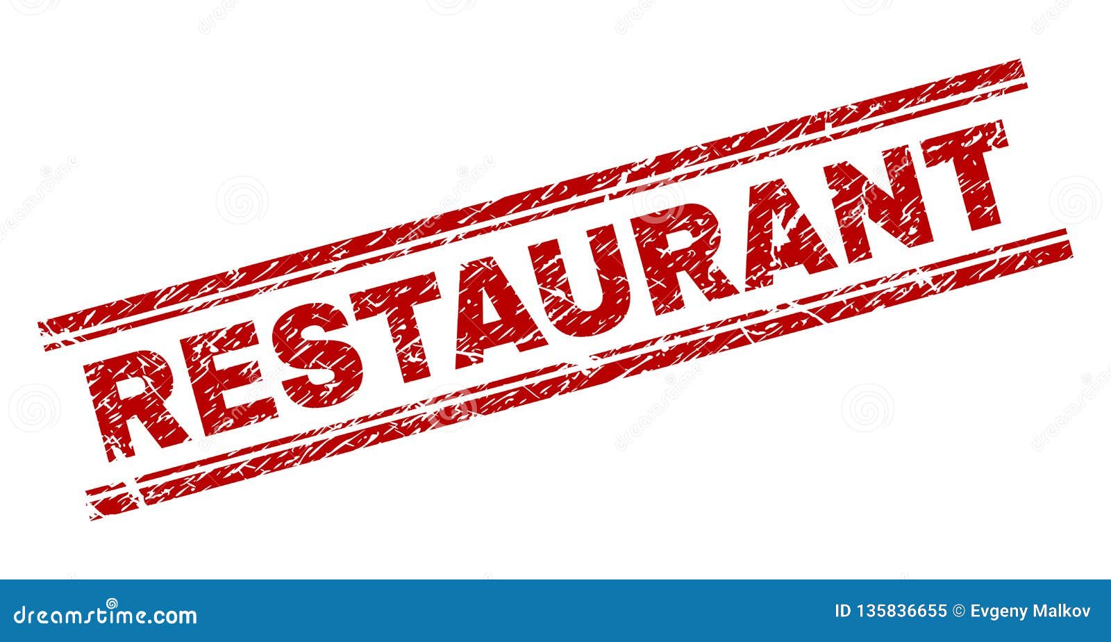 Grunge Textured RESTAURANT Stamp Seal Stock Vector - Illustration of ...