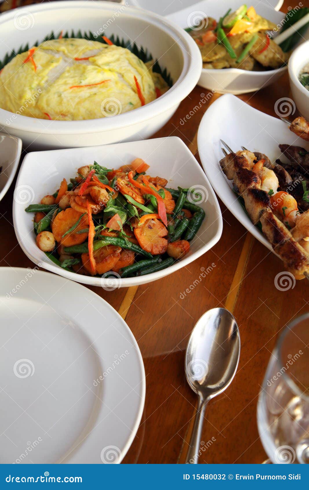 Restaurant set menu stock photo. Image of manner, menu - 15480032