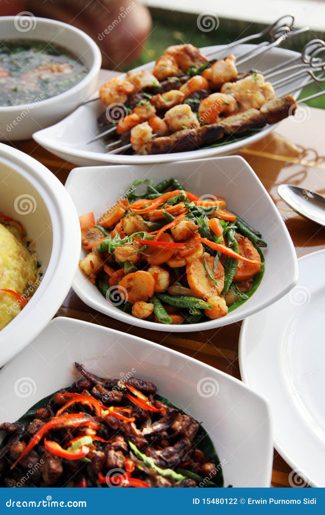 Restaurant set menu stock photo. Image of group, fork - 15480122