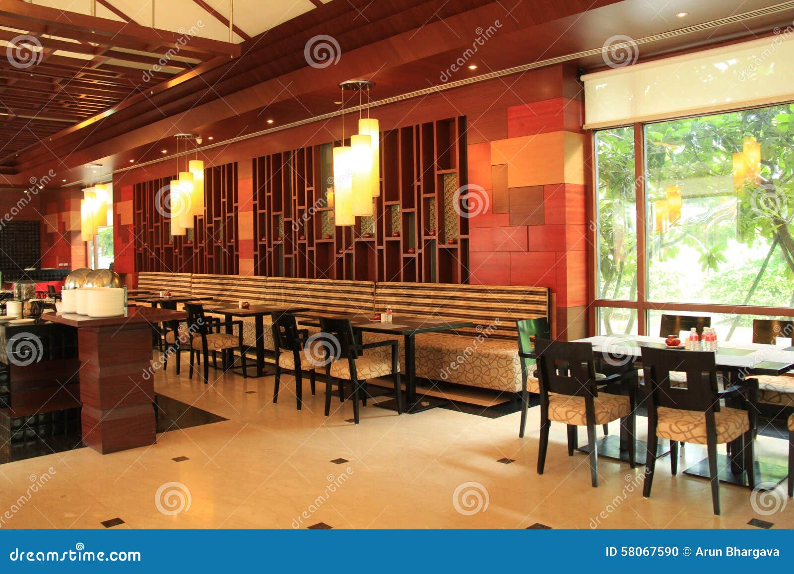 Restaurant Set up stock photo. Image of office, table - 58067590