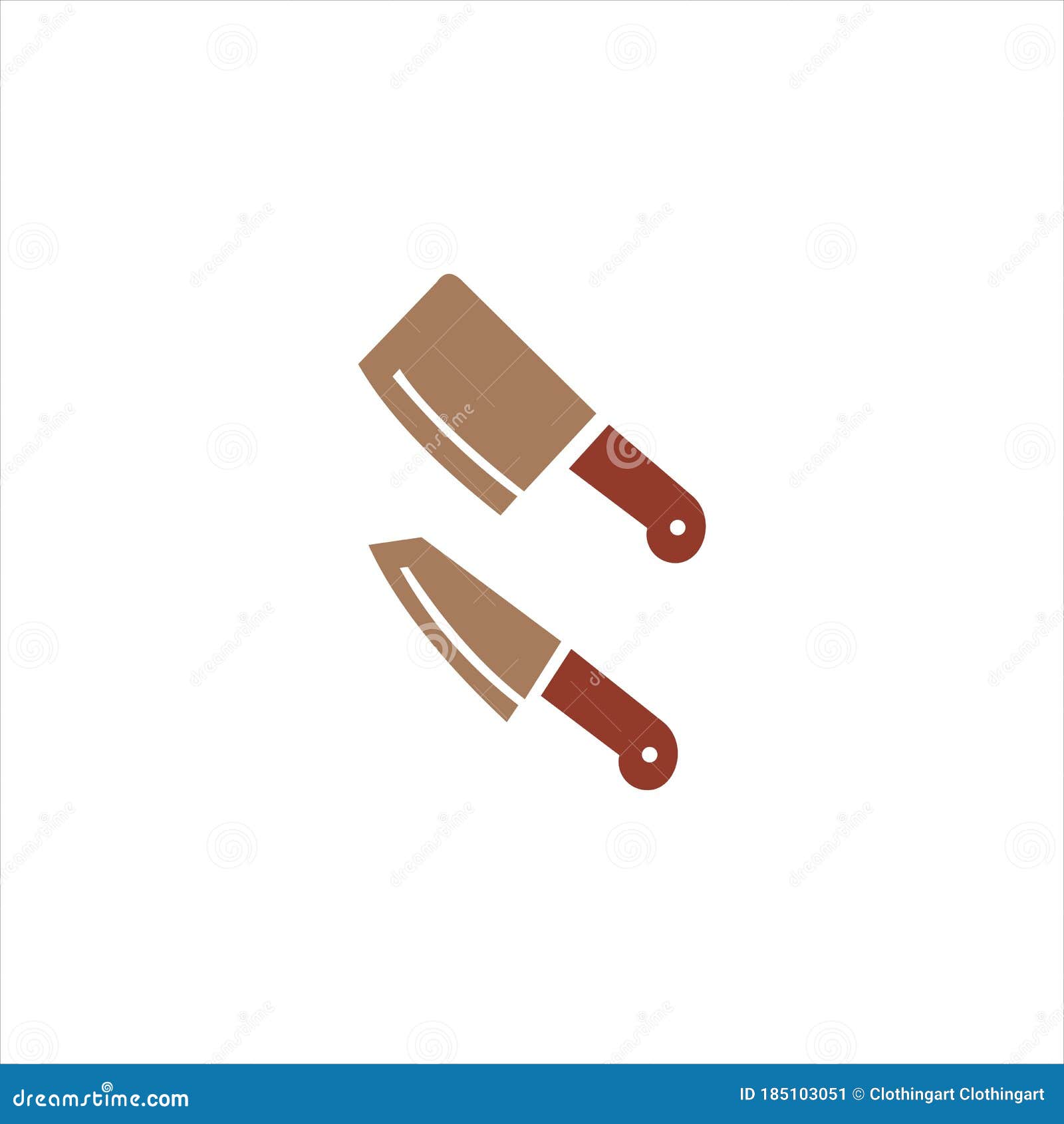 Restaurant Sharp Knife Icon. Vector Illustration Stock Vector ...
