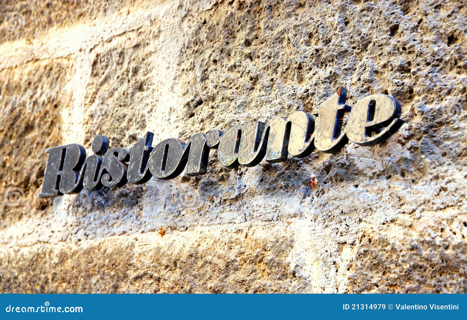 Restaurant Sign stock image. Image of restaurant, italian - 21314979