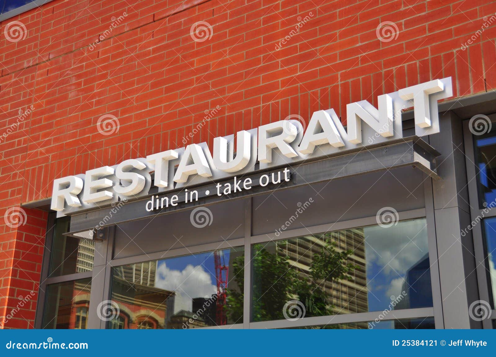 Restaurant signage stock image. Image of commerce, city - 25384121