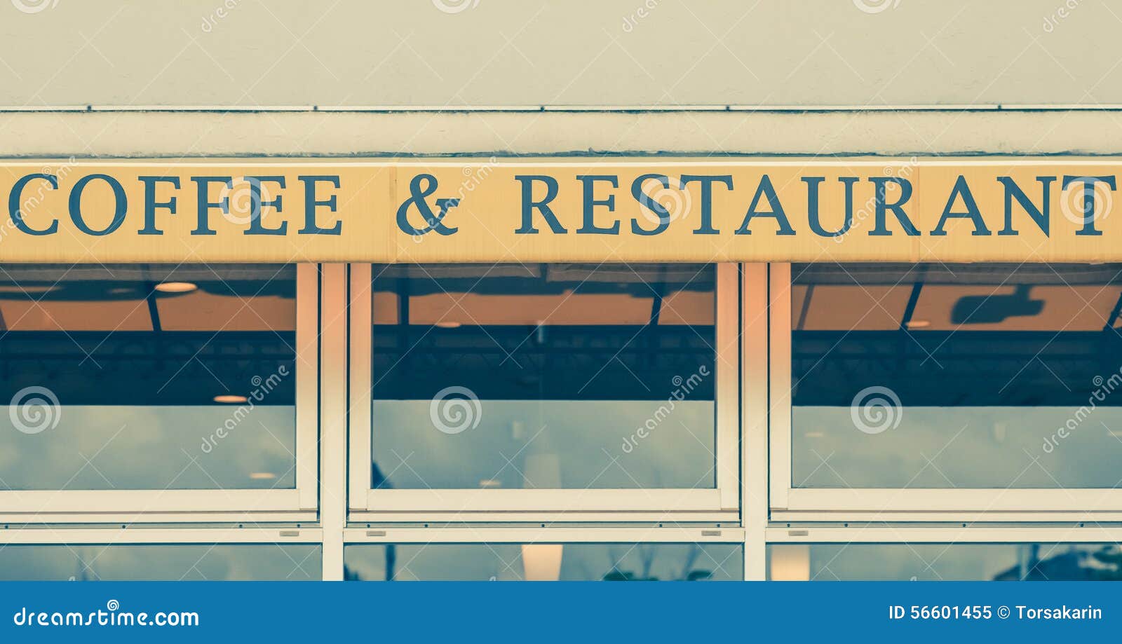 Restaurant signboard stock image. Image of food, signage - 56601455