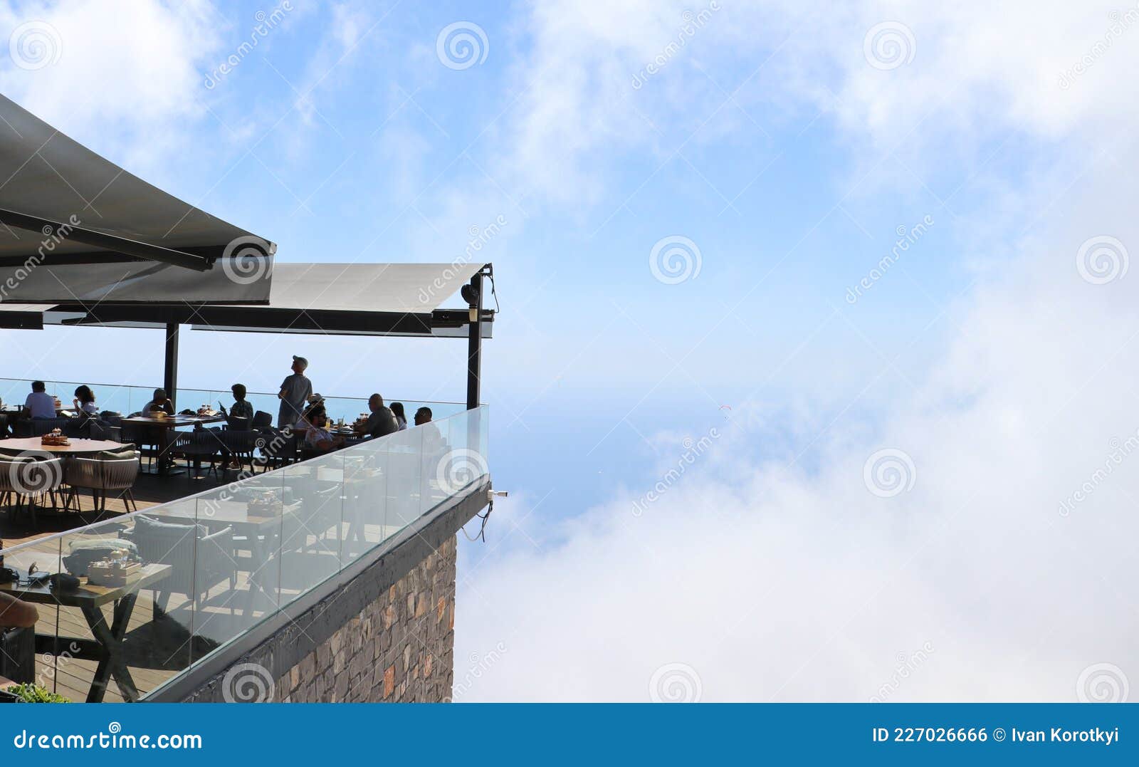 Restaurant in the sky editorial photo. Image of tower - 227026666