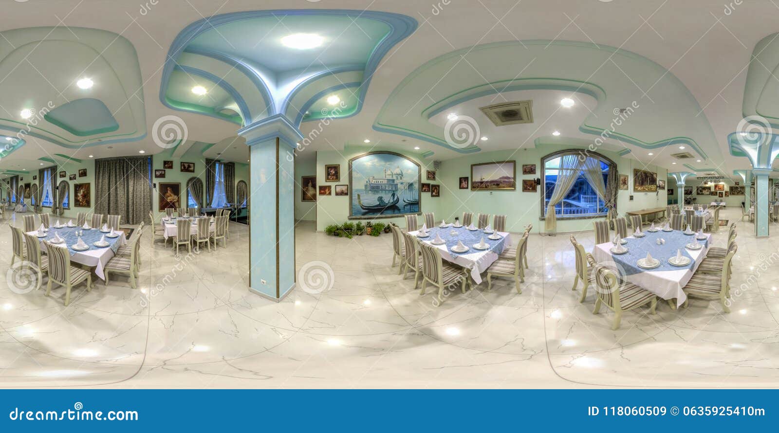 A Restaurant in the Sochi Middle Class Hotel Editorial Stock Image ...