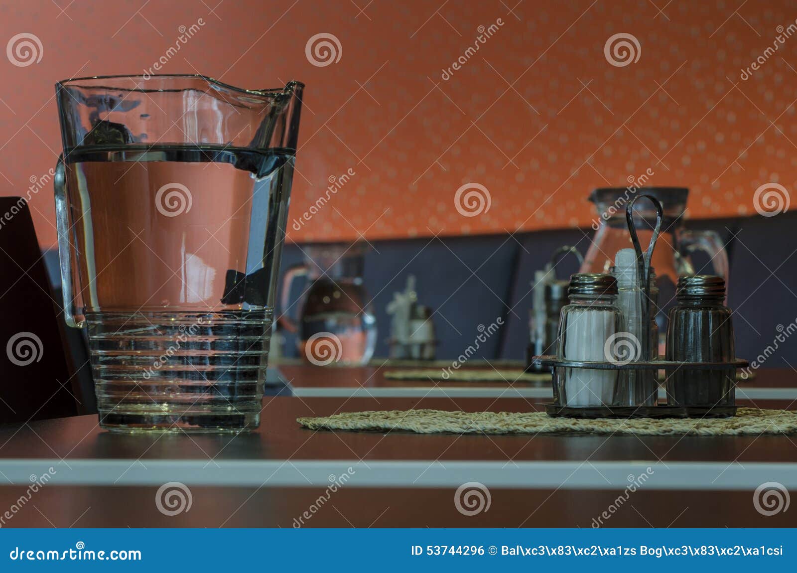 Restaurant stock photo. Image of stylish, furniture, eating - 53744296