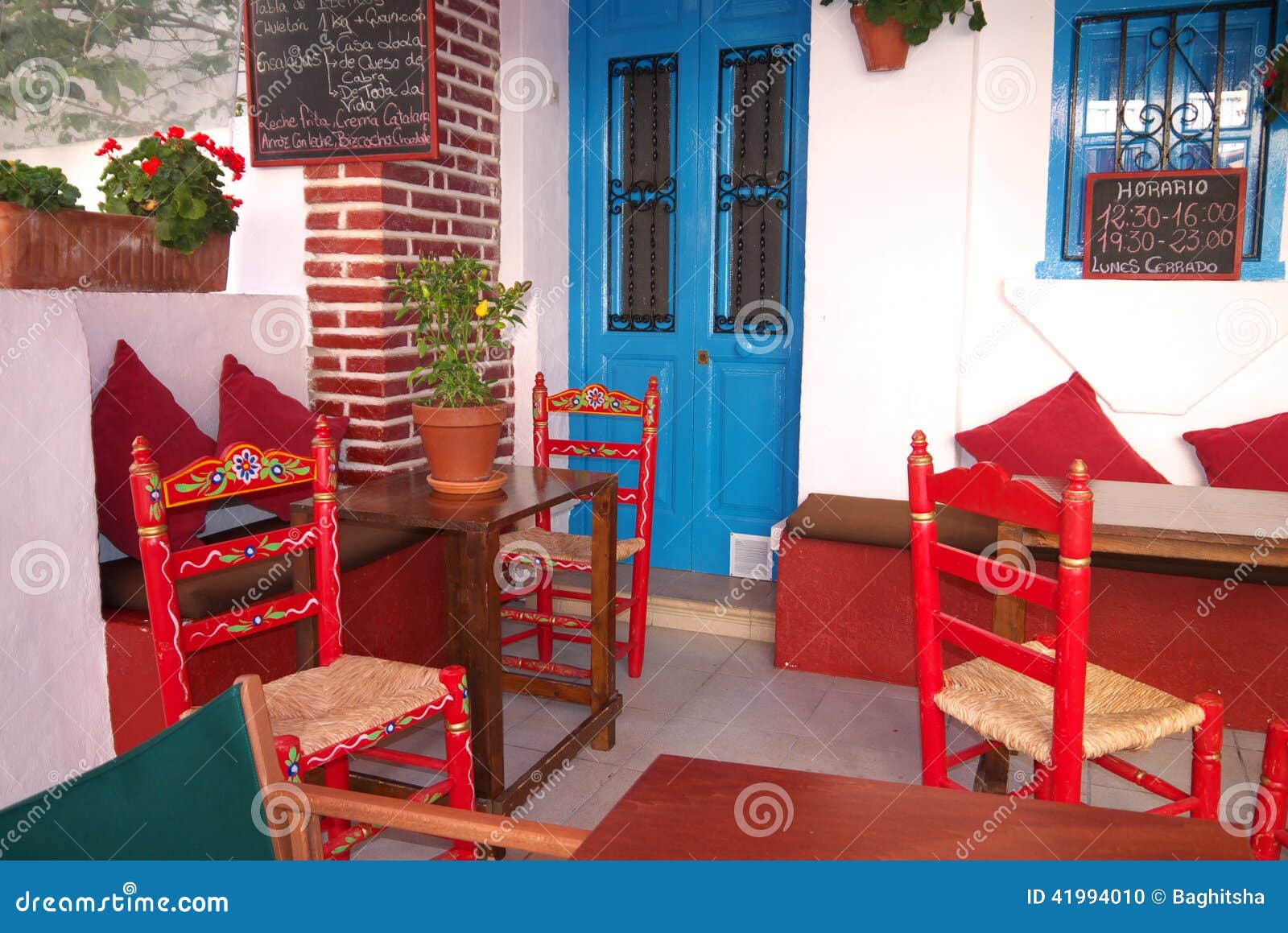 Restaurant in Spain editorial image. Image of typical - 41994010