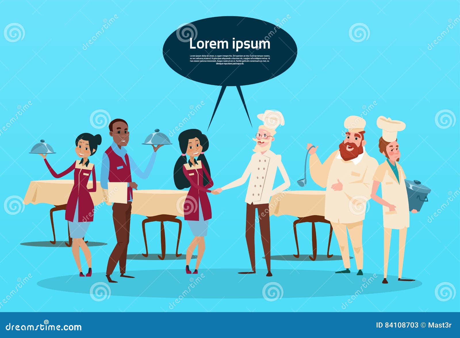 Mix Race Cafe Visitors Chatting During Video Call With Friends In Web ...