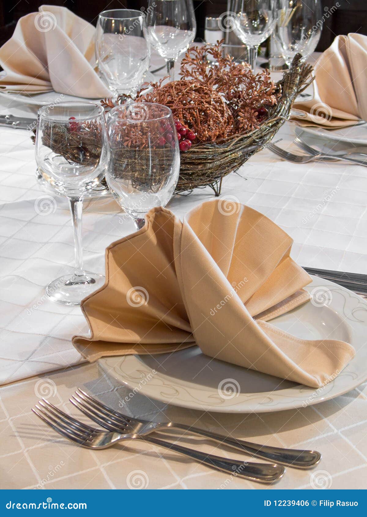 Restaurant table stock photo. Image of restaurant, clean - 12239406