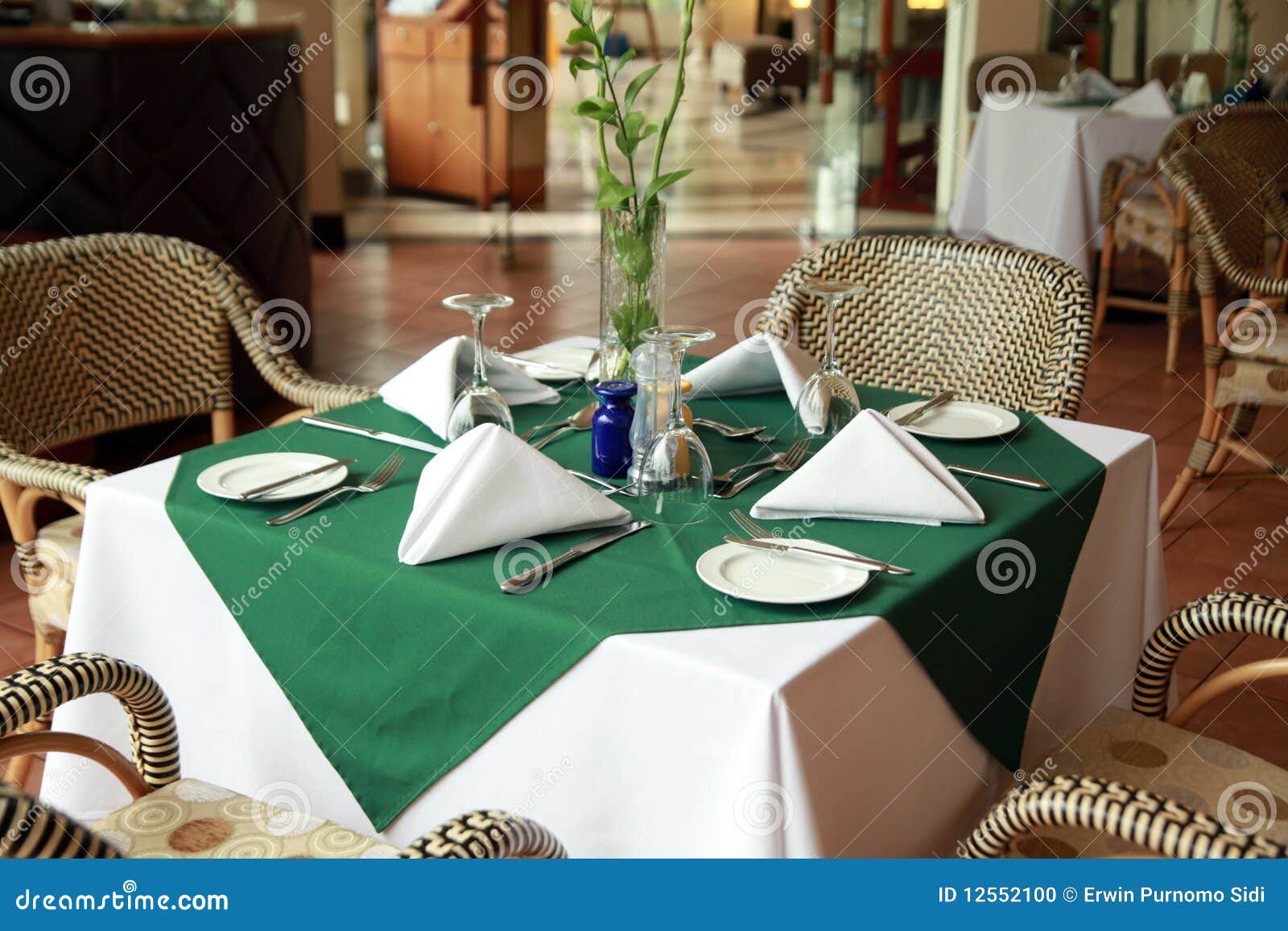 Restaurant table stock photo. Image of industry, food - 12552100
