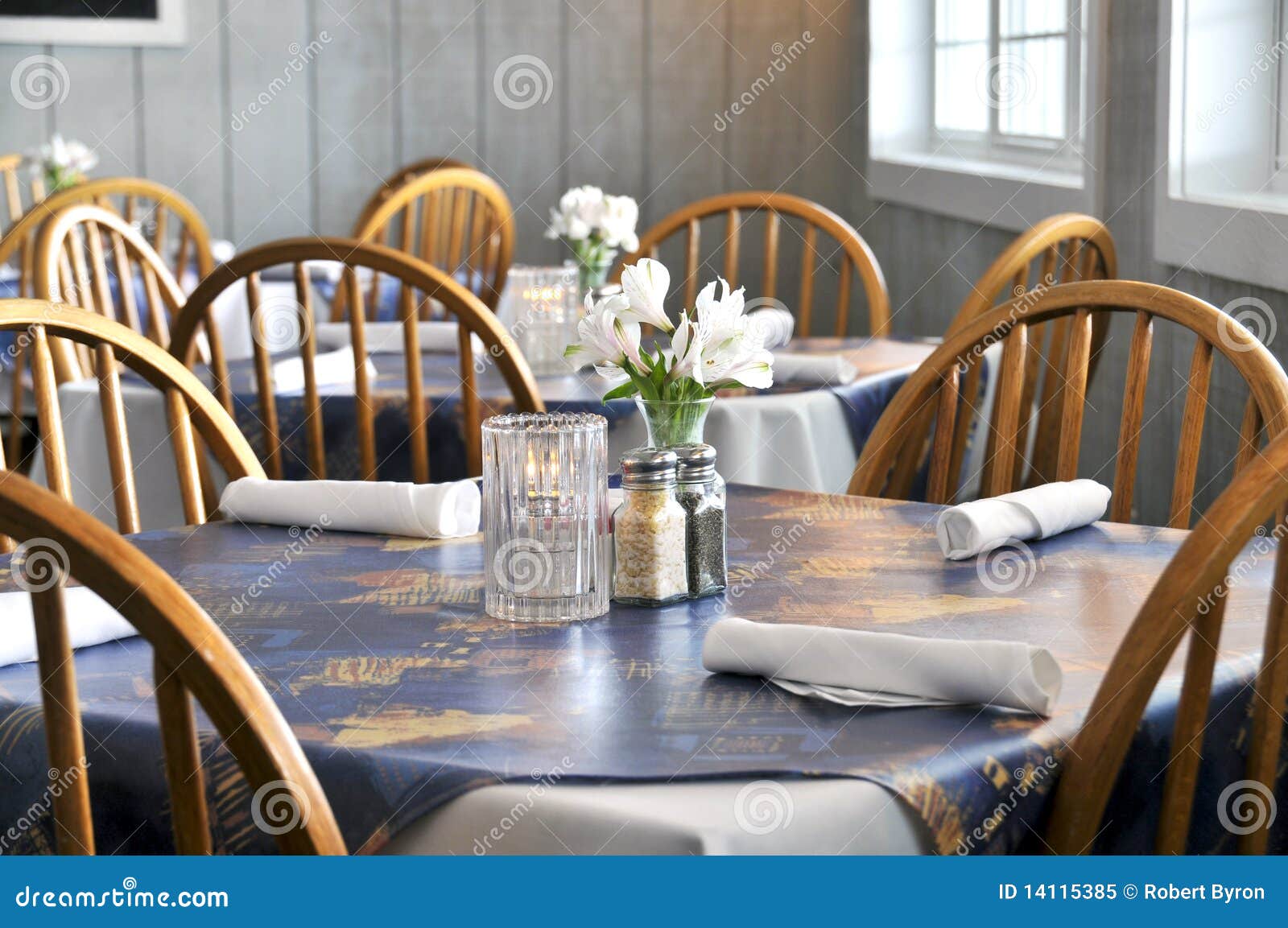 Restaurant Table stock image. Image of interior, dine - 14115385