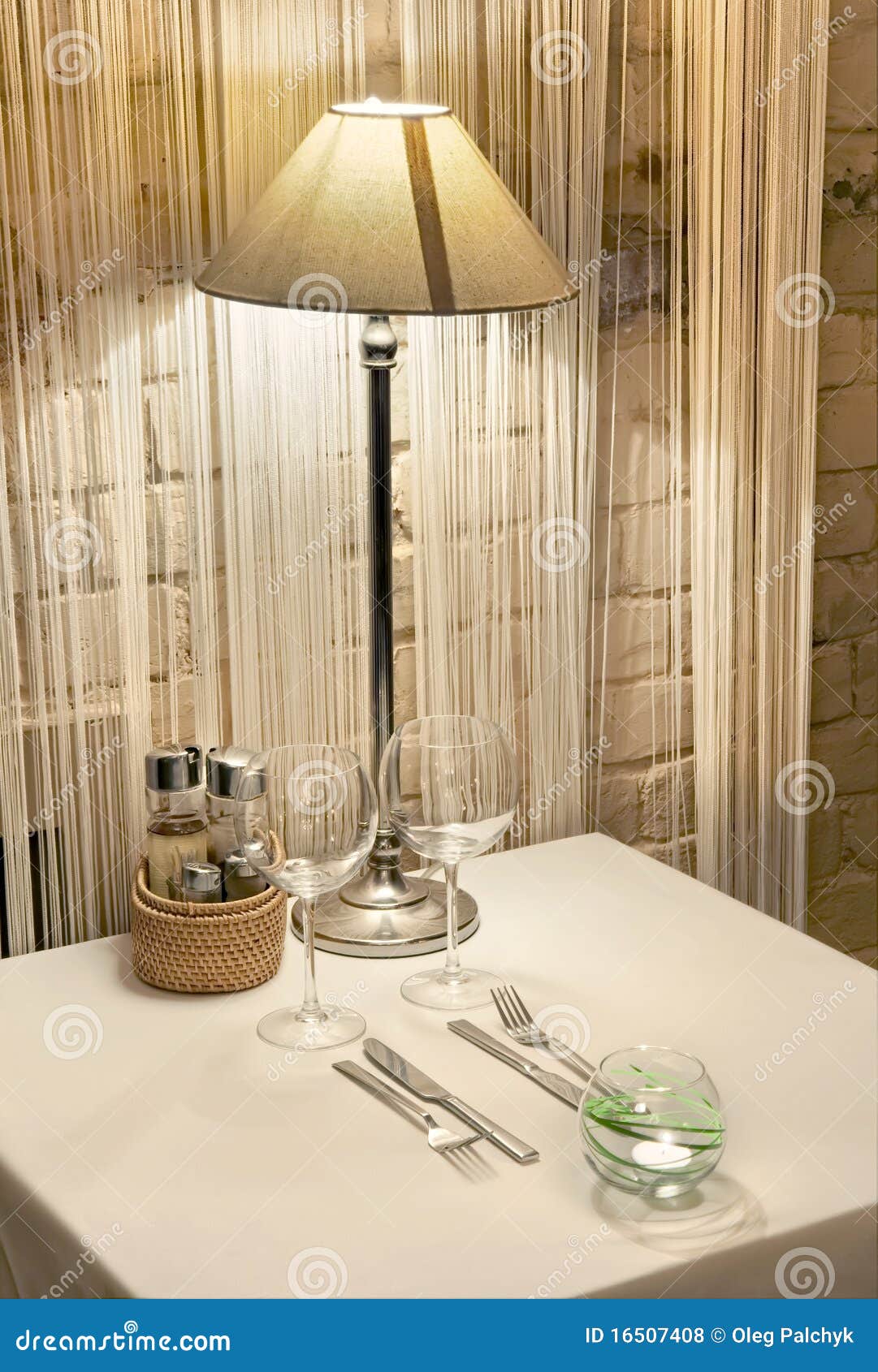 Restaurant Table stock photo. Image of comfortable, glass - 16507408