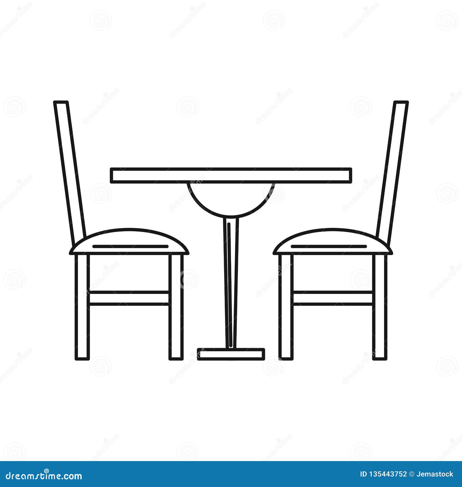 Restaurant table cartoon stock vector. Illustration of vegetables ...