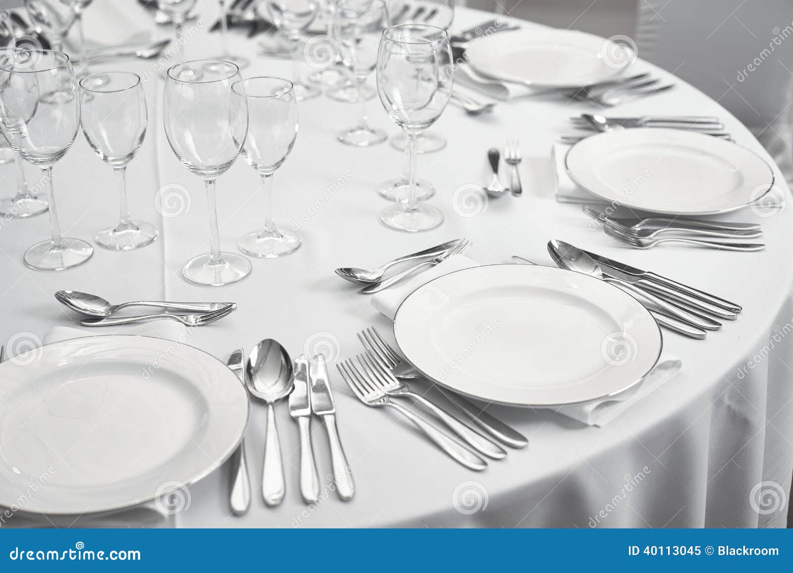 Restaurant table setout stock image. Image of celebrations - 40113045