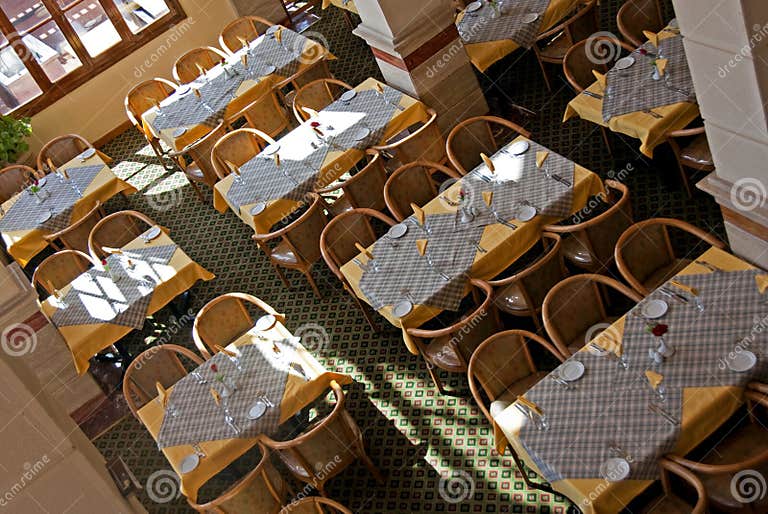 Restaurant tables stock photo. Image of chic, celebration - 13182852