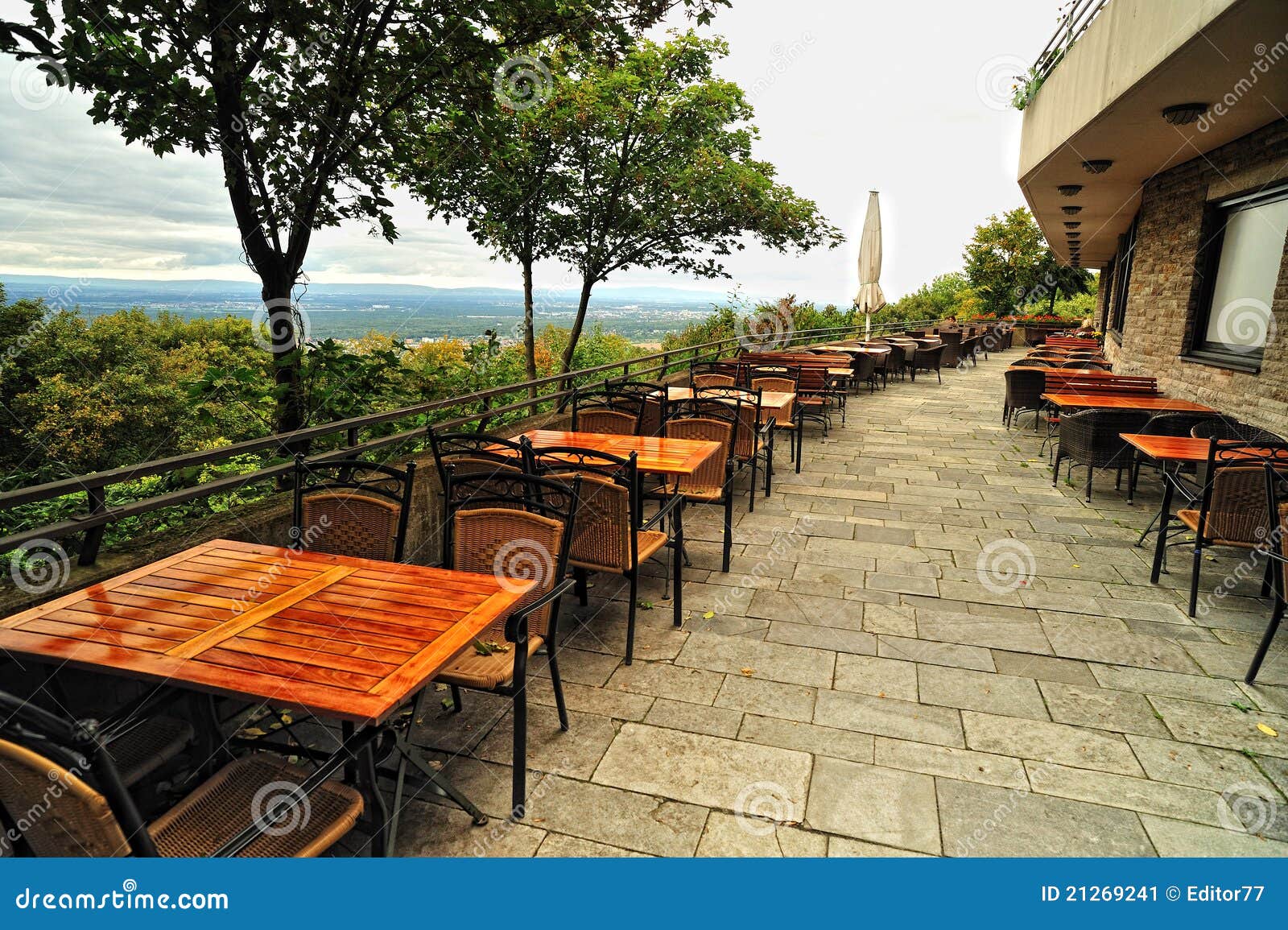 Panoramic restaurant stock image. Image of view, panorama - 21269241