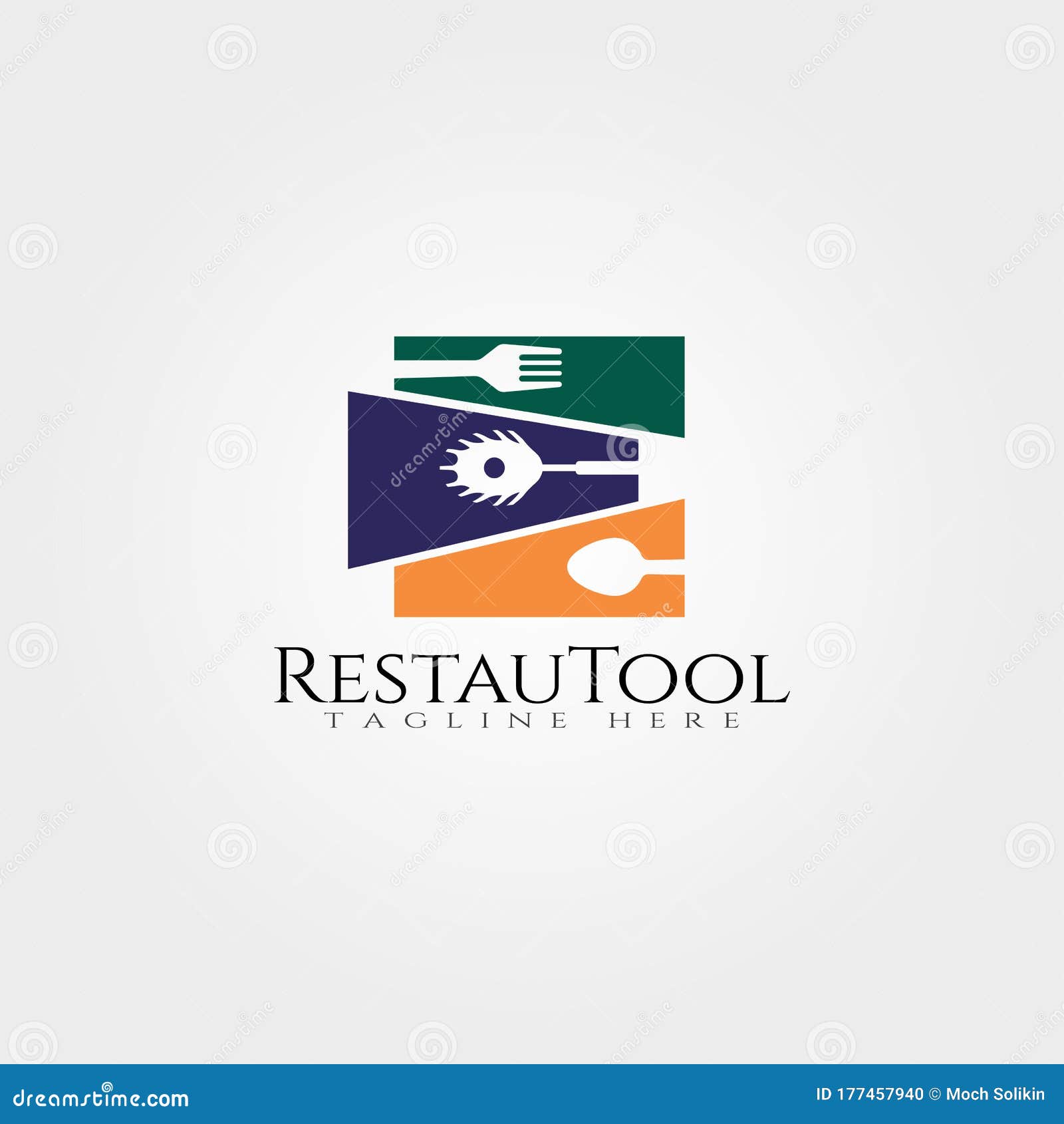 Restaurant Tool Vector Logo Design,kitchen Tool Icon Stock Vector ...