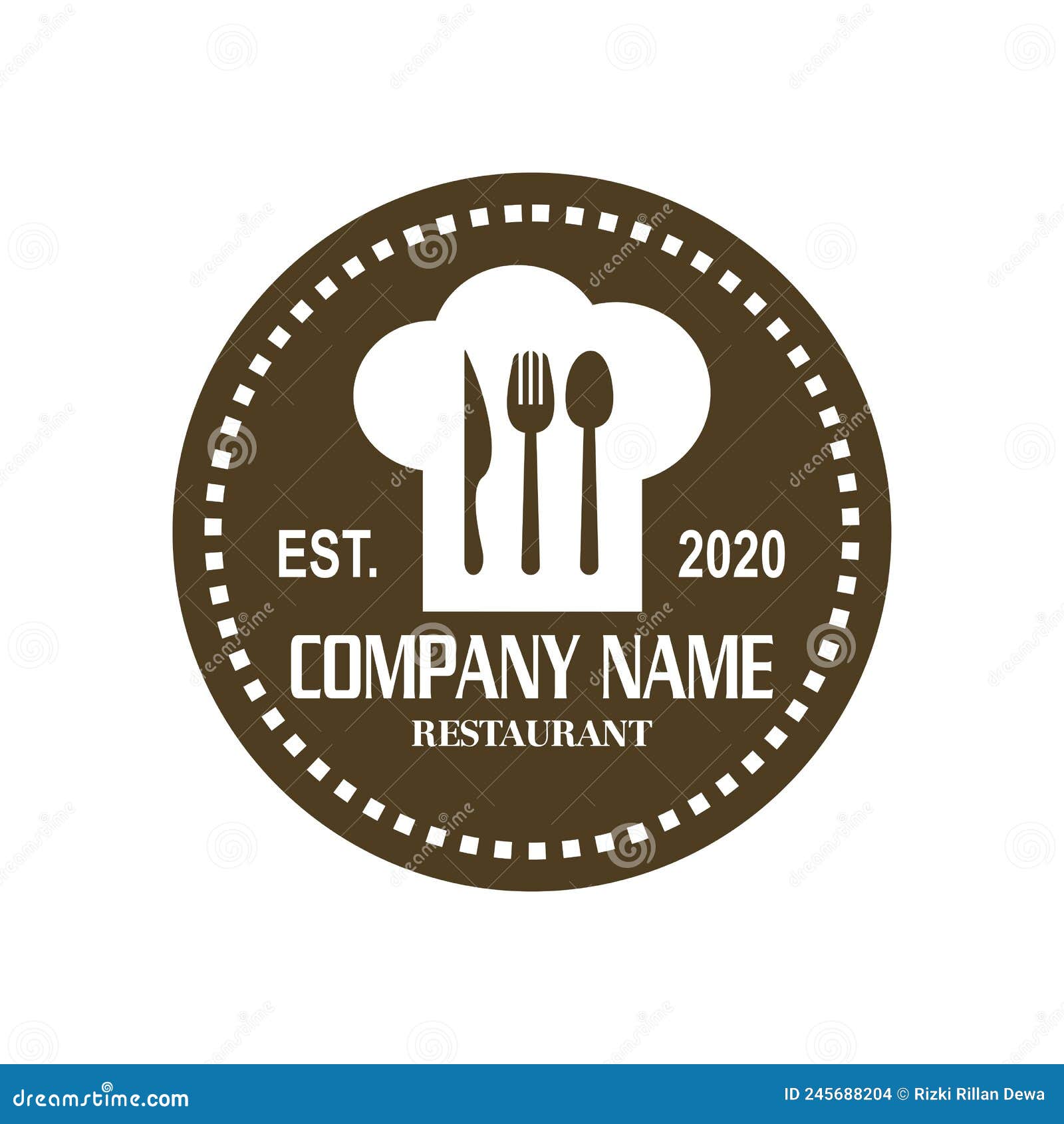 Restaurant Vector , Food Logo Vector Stock Illustration - Illustration ...