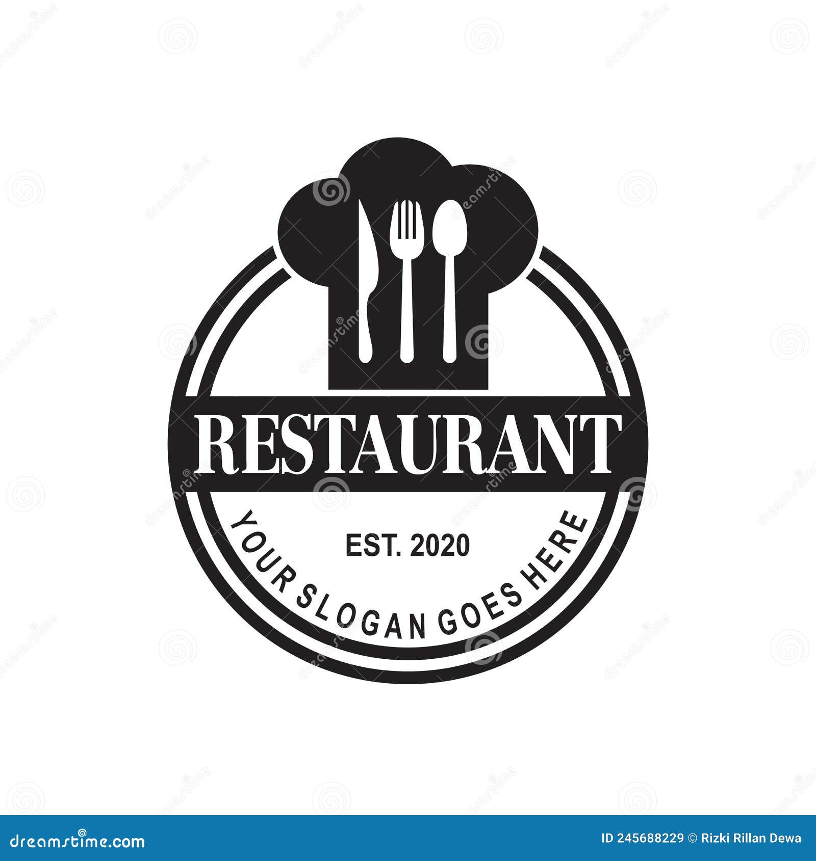 Restaurant Vector , Food Logo Vector Stock Illustration - Illustration ...