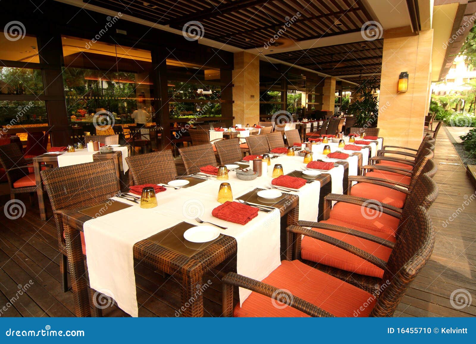 Restaurante De Cena De Lujo Foto de archivo - Imagen de colores ...