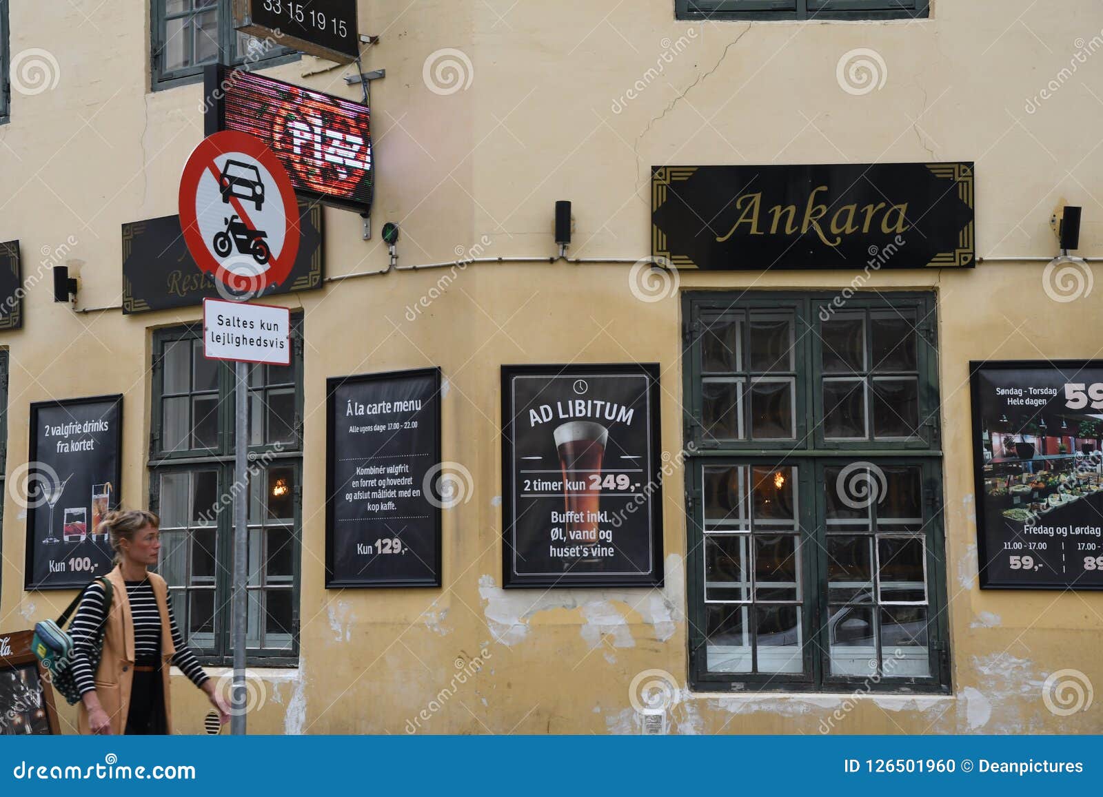 RESTAURANTE TURCO ANKARA imagen editorial. Imagen de turco - 126501960