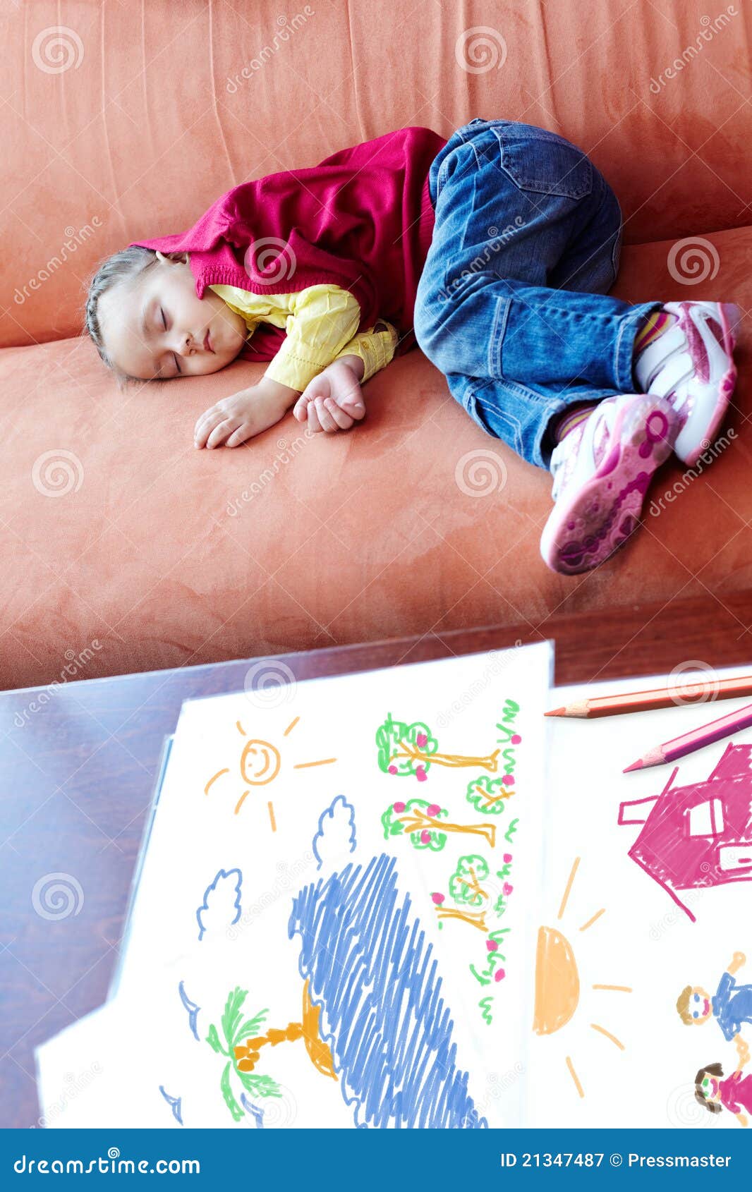 Restful child stock image. Image of little, lifestyle - 21347487