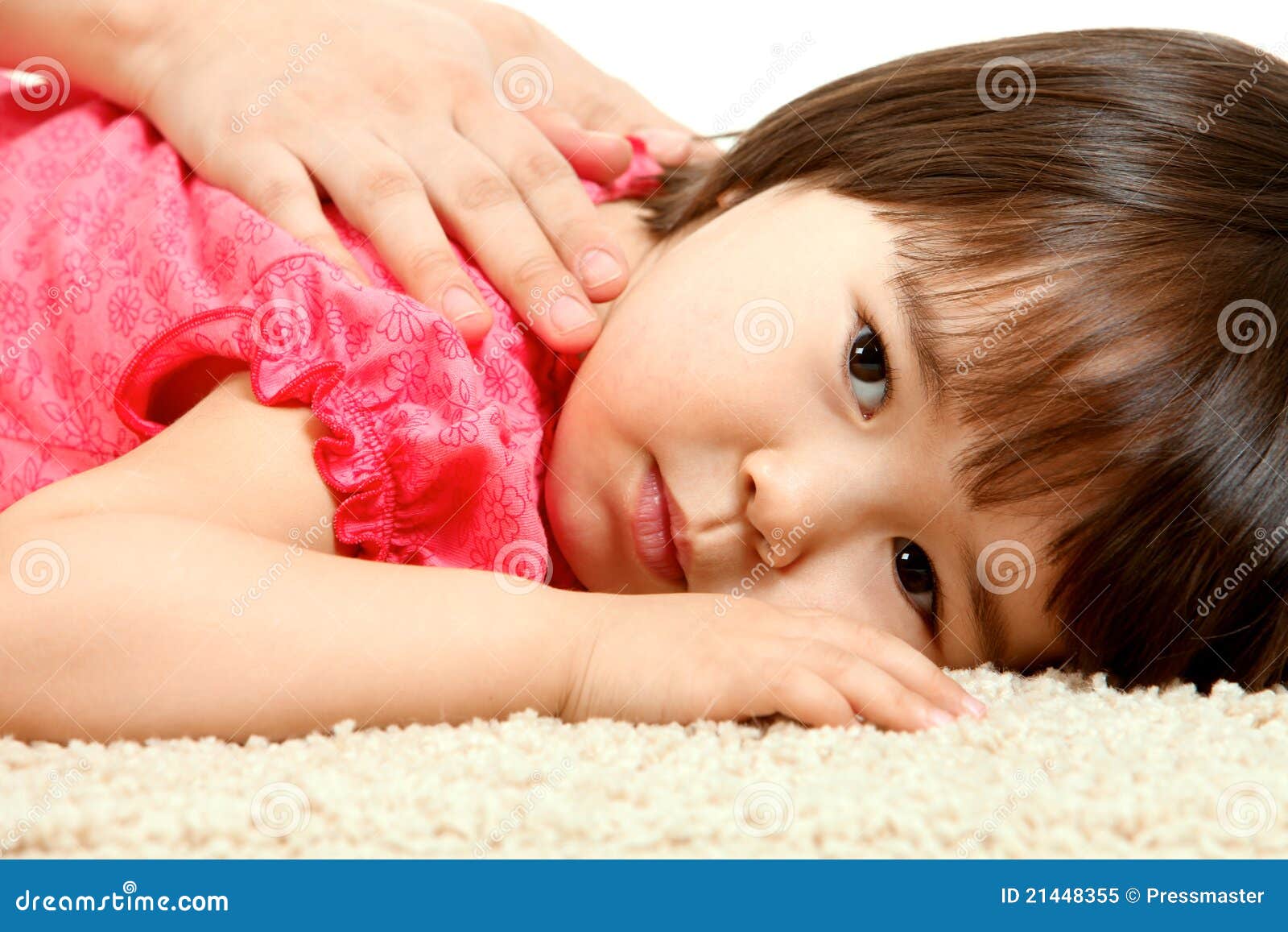 Restful child stock image. Image of kindergarten, daughter - 21448355