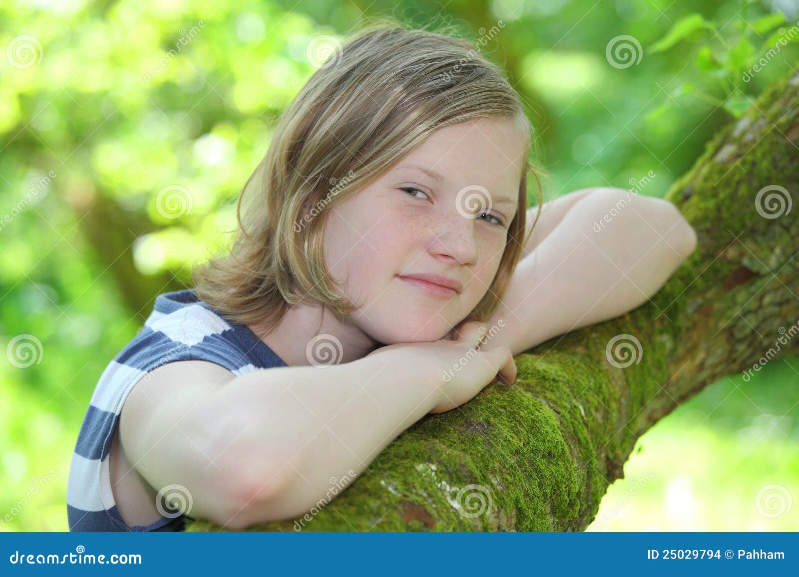 Resting stock photo. Image of background, pretty, brunette - 25029794