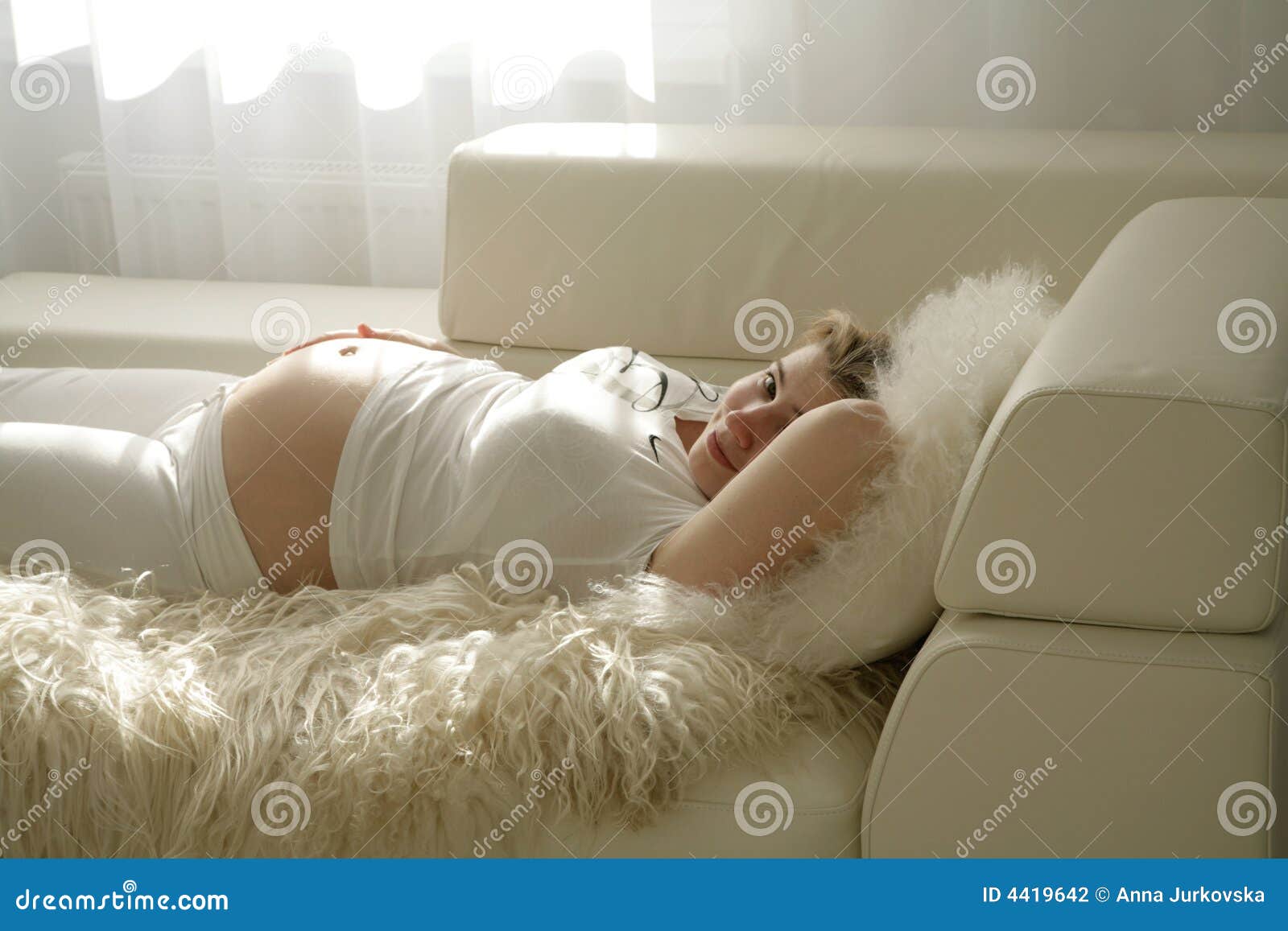 Resting stock photo. Image of expectant, light, expecting - 4419642