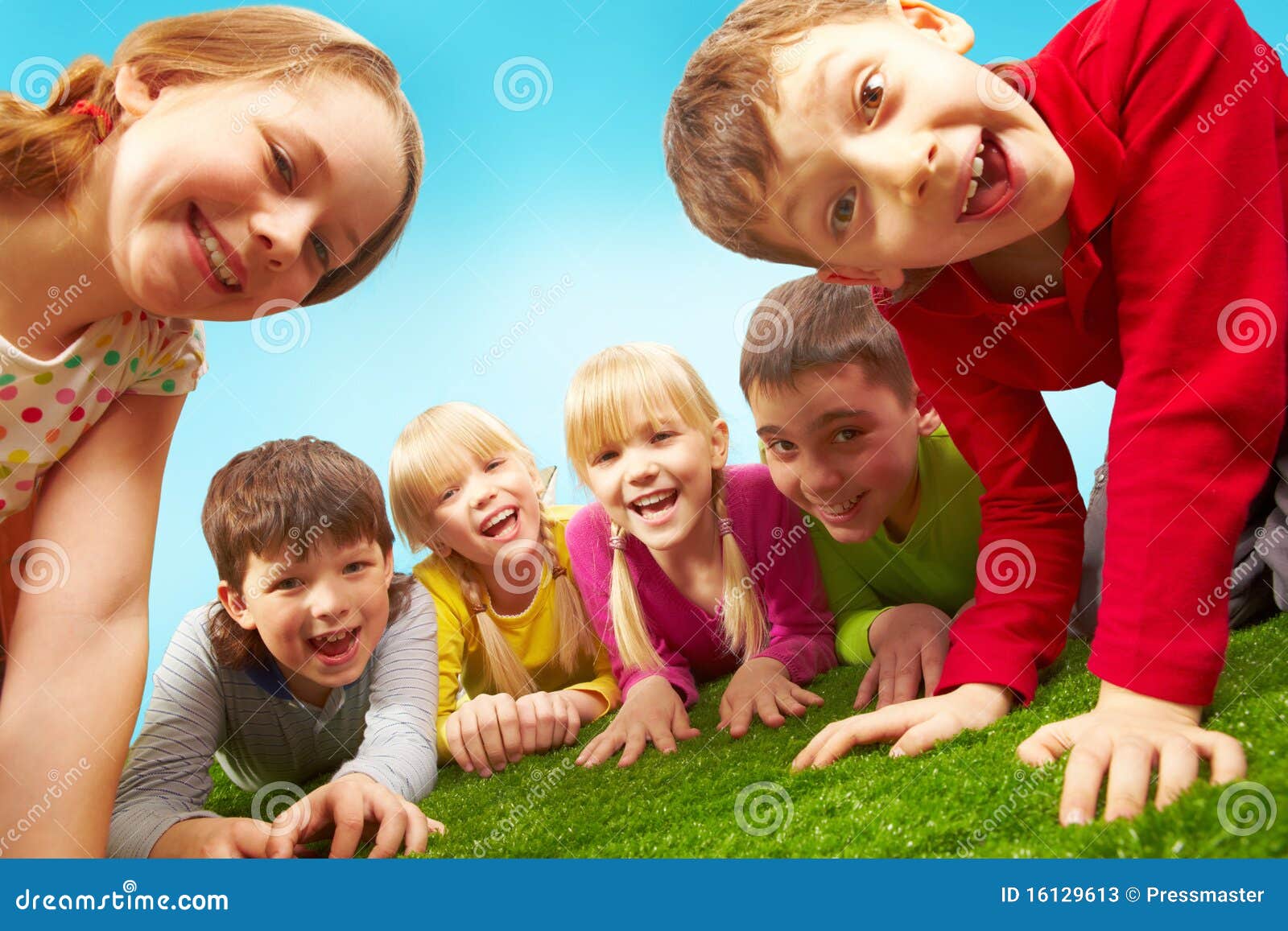 Resting children stock image. Image of girl, beginner - 16129613