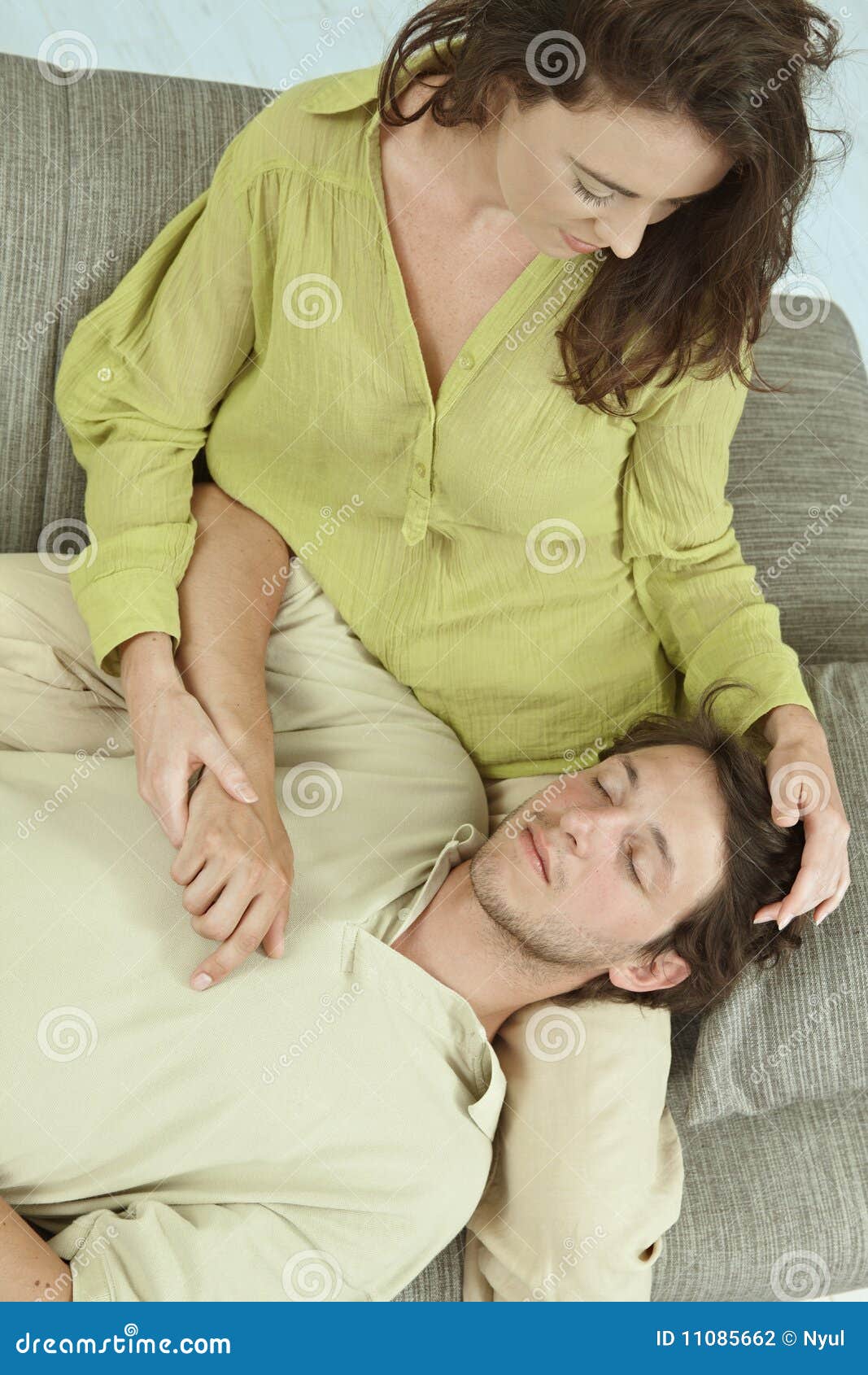 Resting couple stock photo. Image of domestic, couple - 11085662