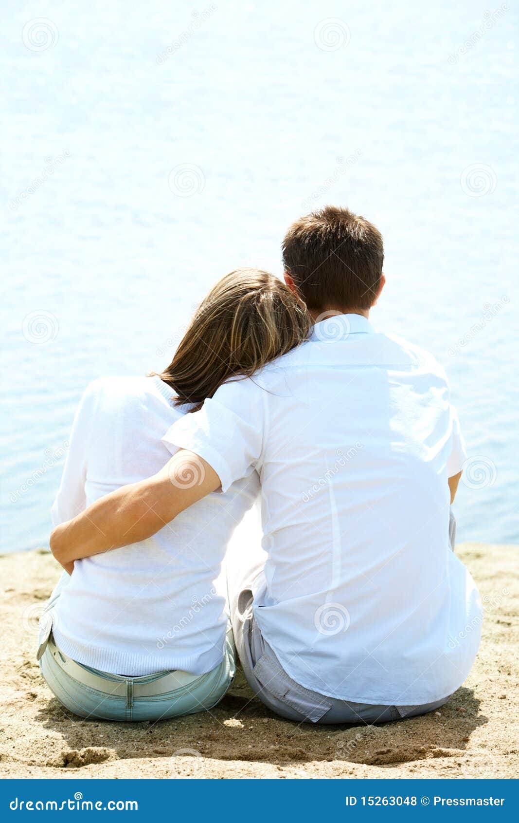 Resting couple stock photo. Image of romance, back, male - 15263048
