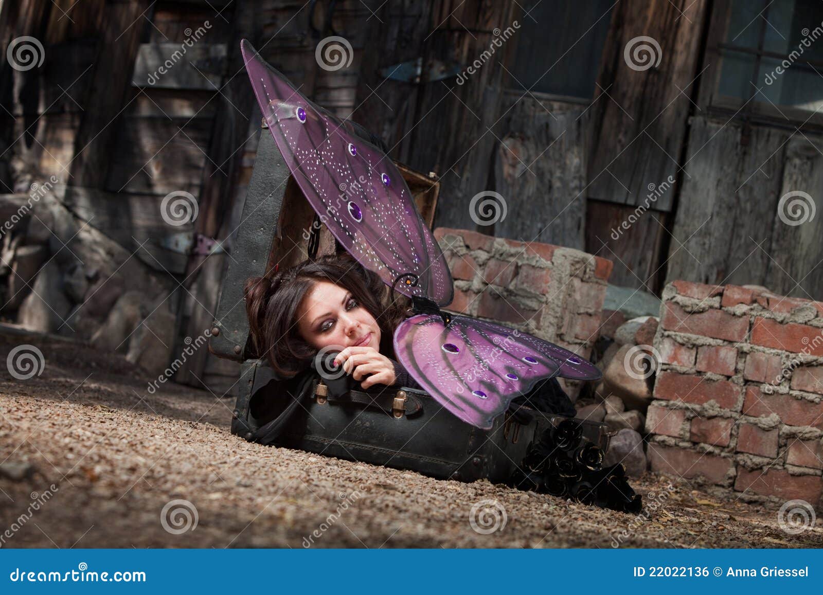 Resting Fairy stock photo. Image of peaceful, ground - 22022136
