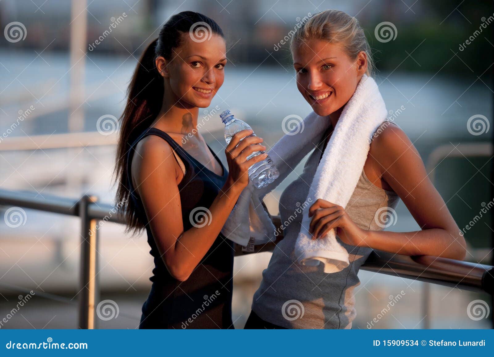 Resting after jogging stock photo. Image of caucasian - 15909534