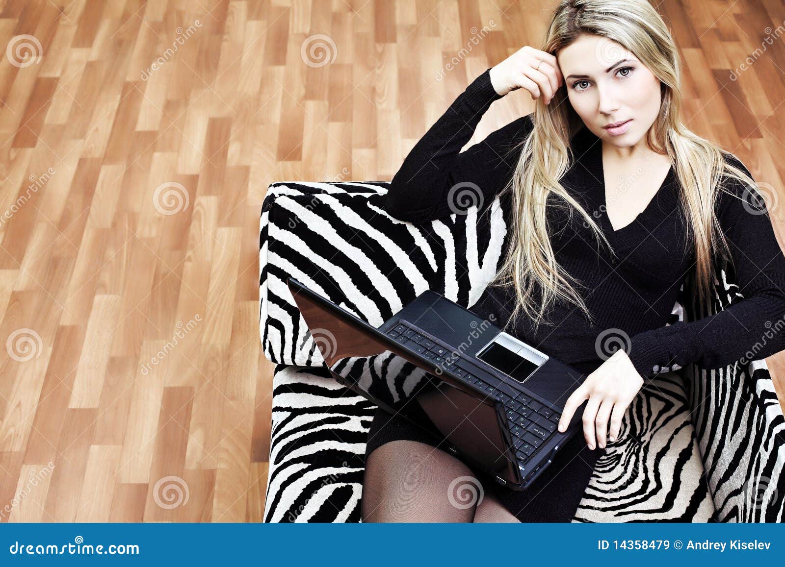 Resting with laptop stock image. Image of life, card - 14358479