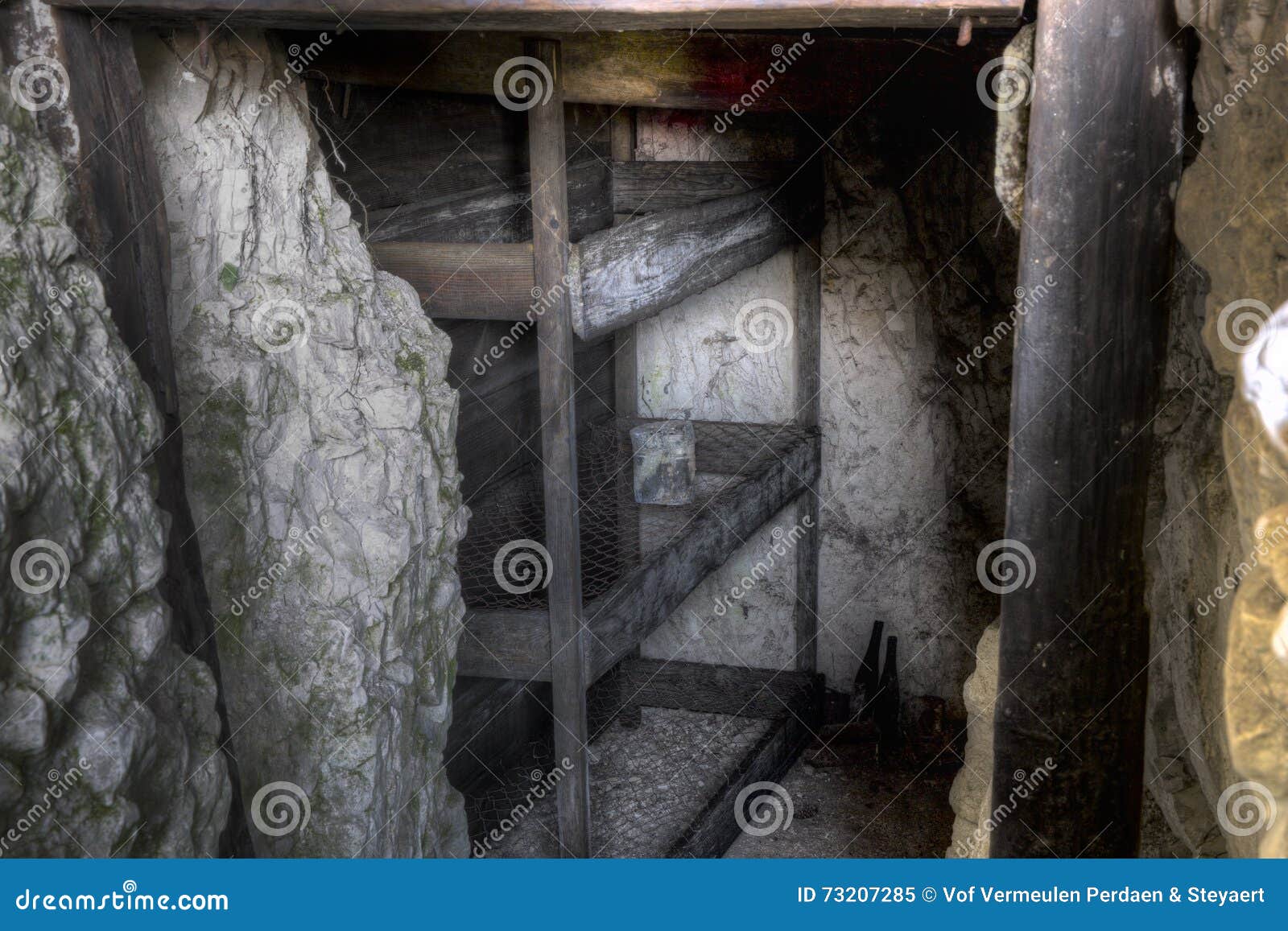 A Resting Place Inside the Trenches Editorial Image - Image of resting ...