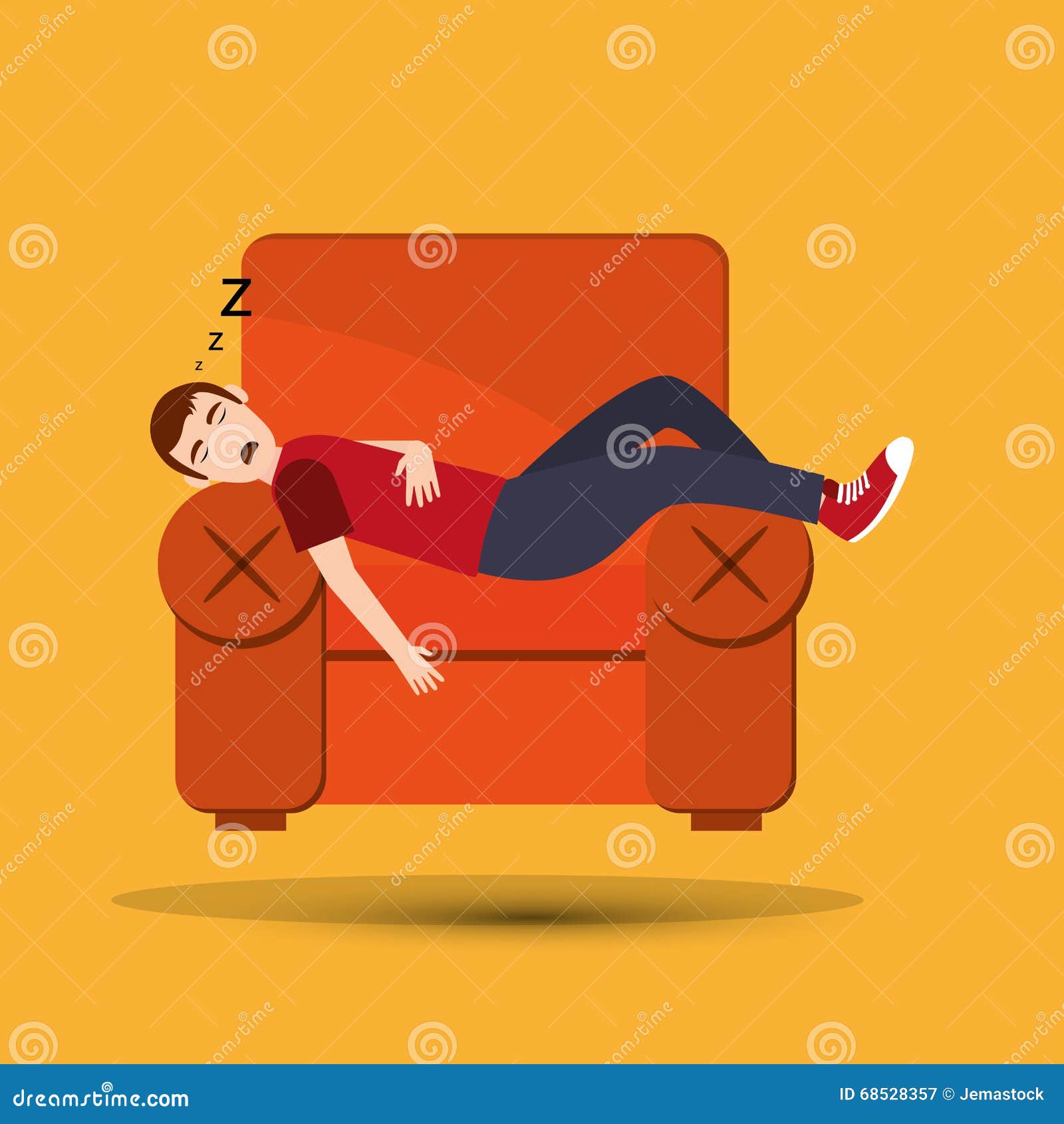 Resting and sleep design stock vector. Illustration of lifestyle - 68528357