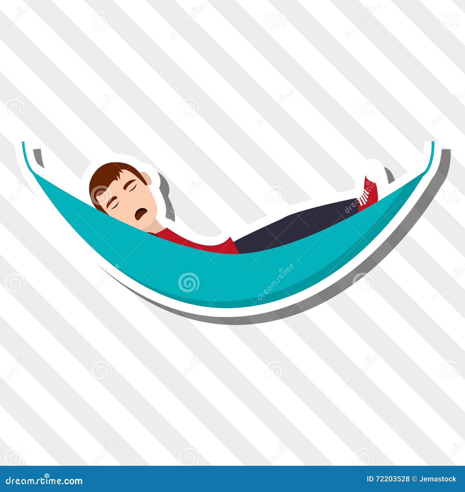 Resting and sleep design stock vector. Illustration of closeup - 72203528