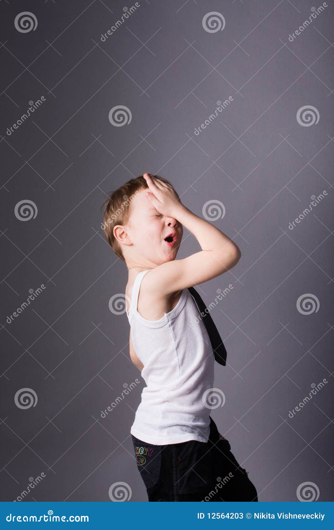 Restless boy stock image. Image of restless, kids, cover - 12564203