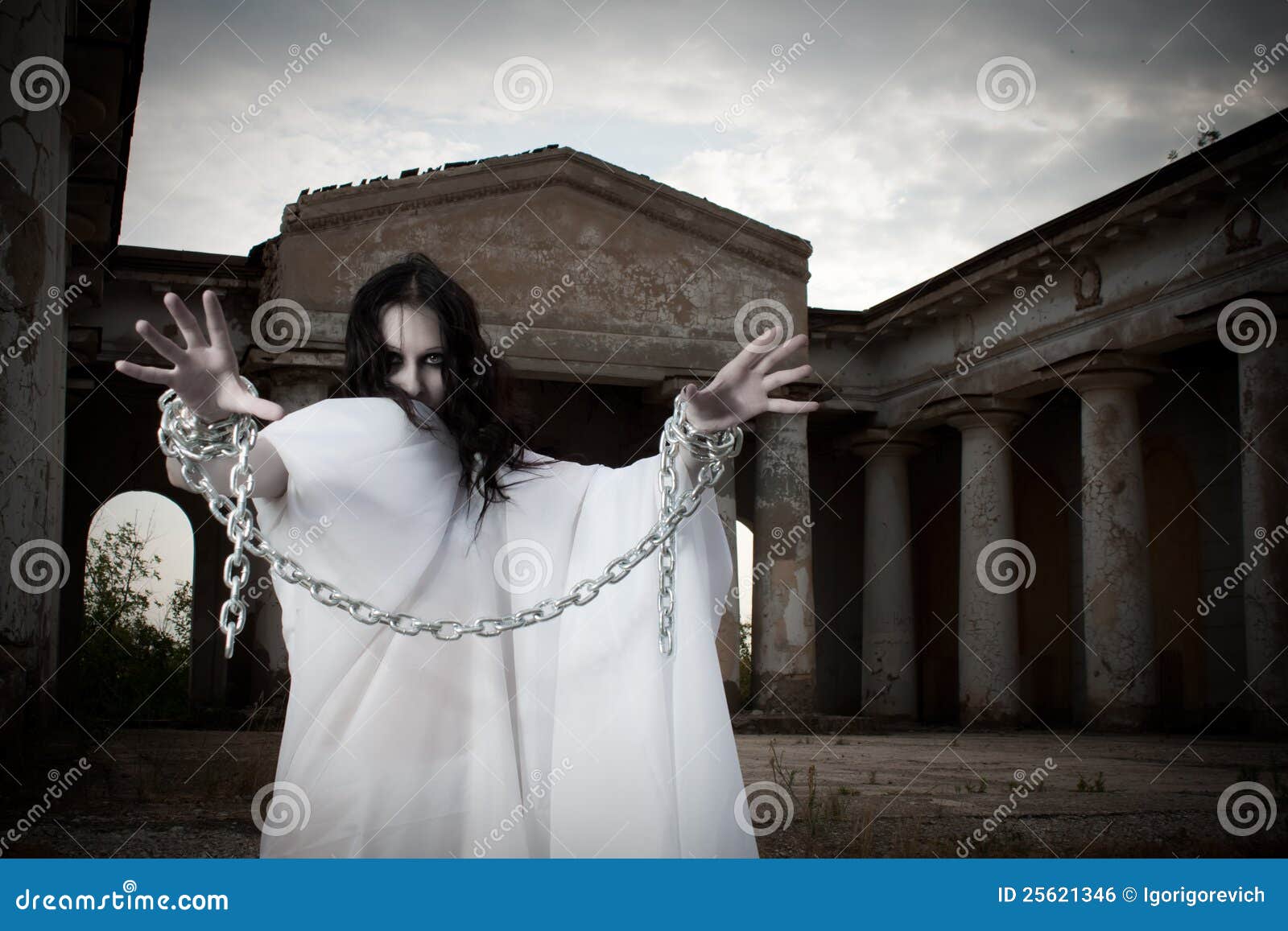 Restless ghost stock photo. Image of despair, nightmare - 25621346