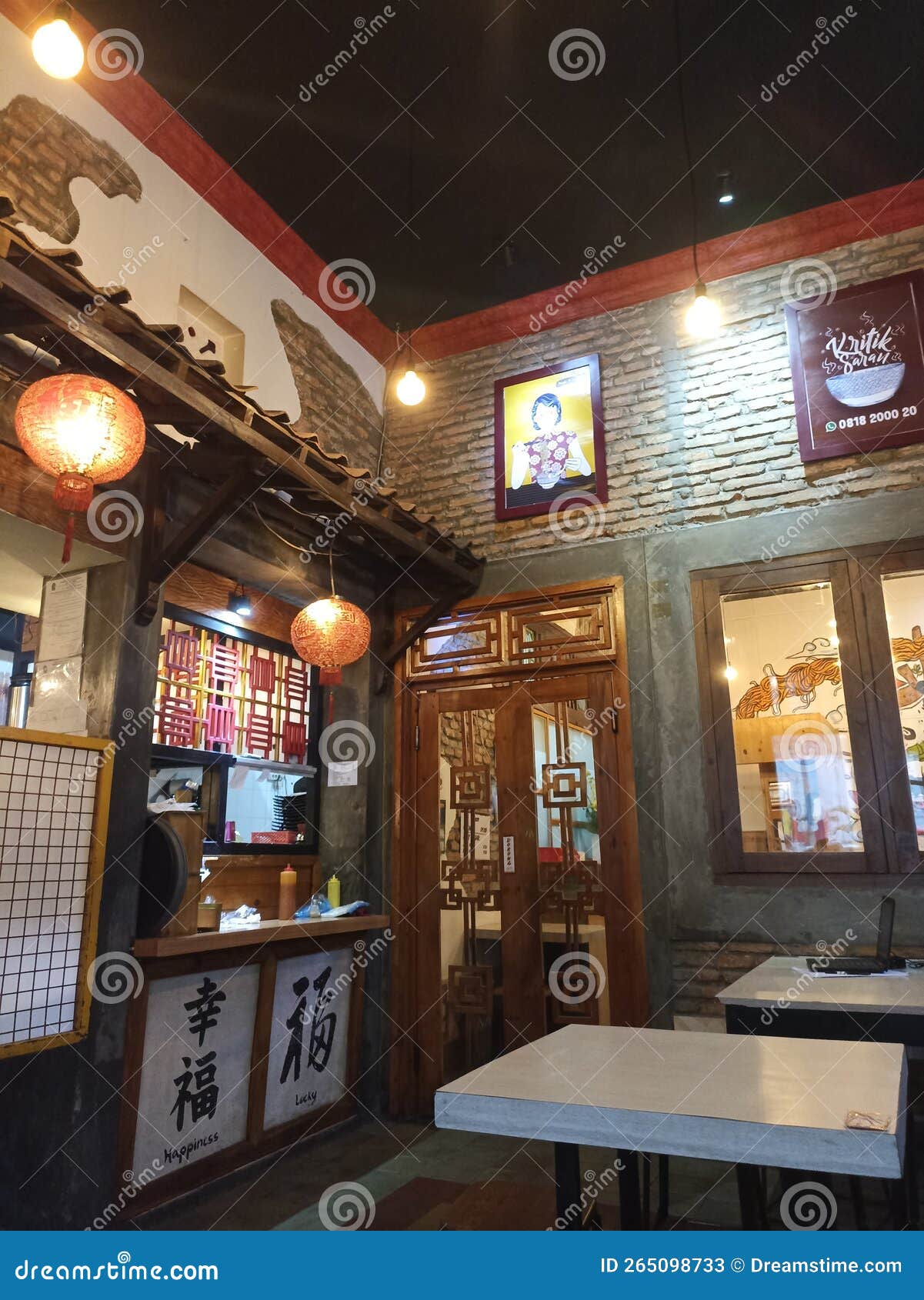 Restoran Chinese in Indonesia Editorial Stock Photo - Image of ...