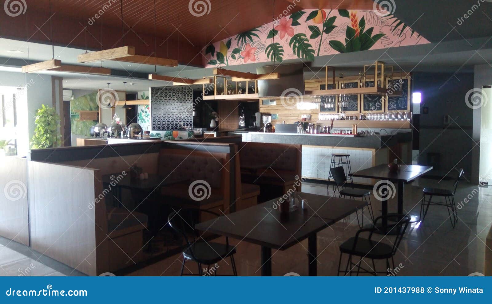 Restorant Inside Cordela Inn Sidoarjo Editorial Stock Photo - Image of ...