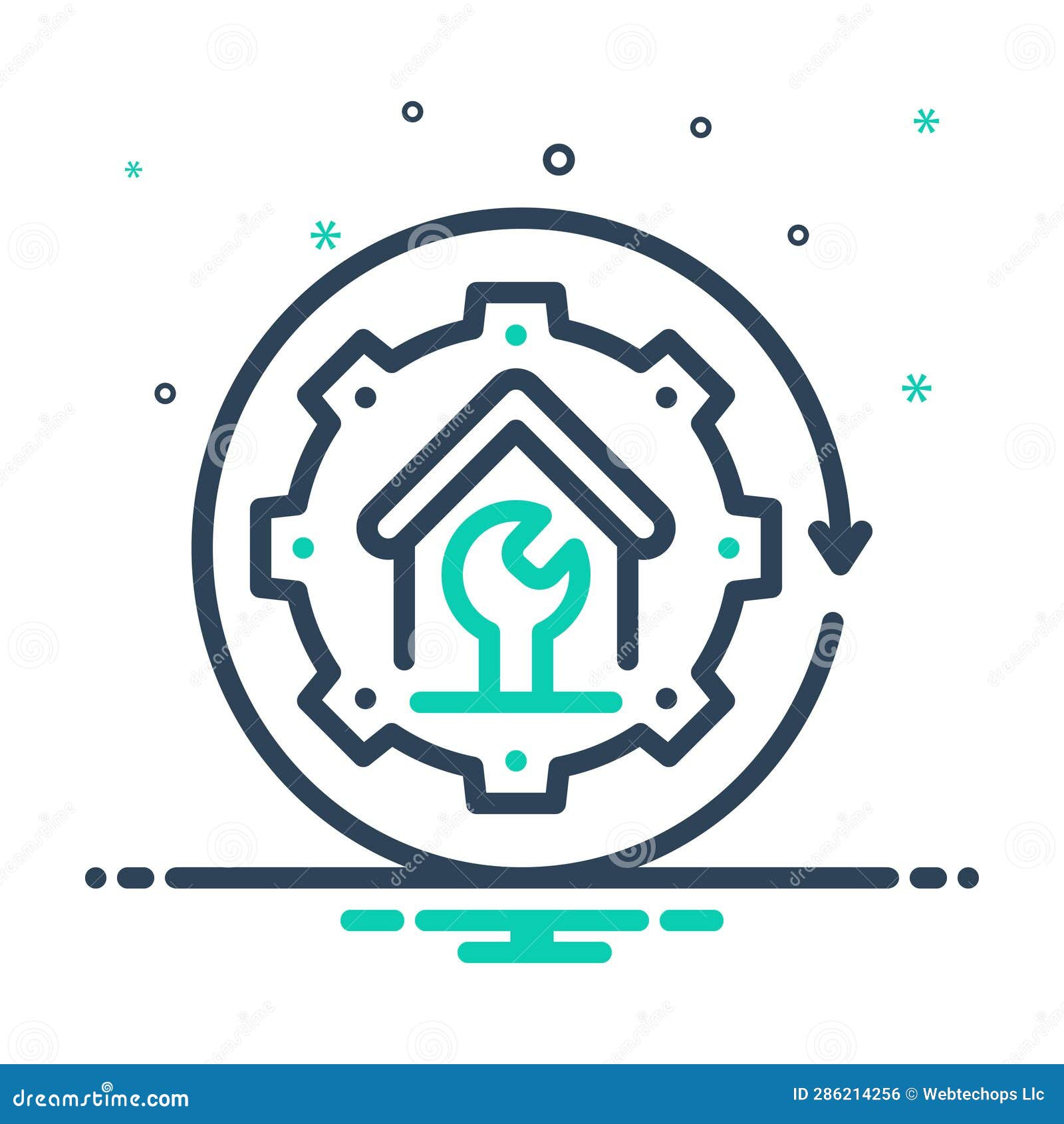 Icon Set Refit/ Vector Refit/ Icons Gray, Square, | CartoonDealer.com ...