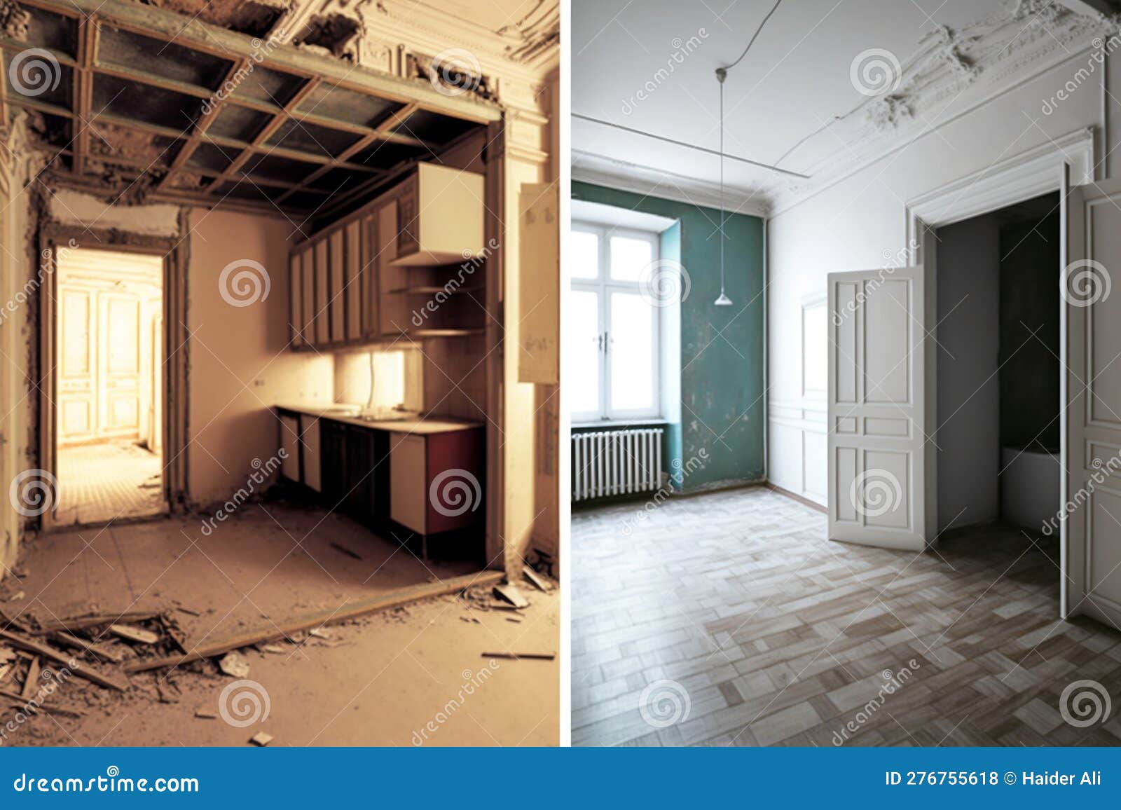Before and after Restoration or Refurbishment: Exploring Renovation ...