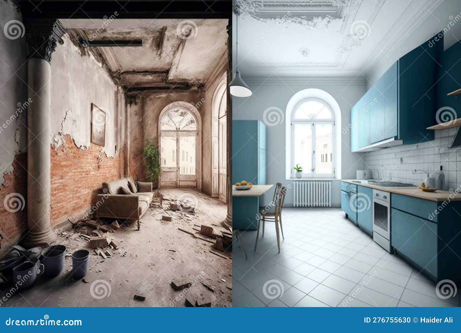 Before and after Restoration or Refurbishment: Exploring Renovation ...