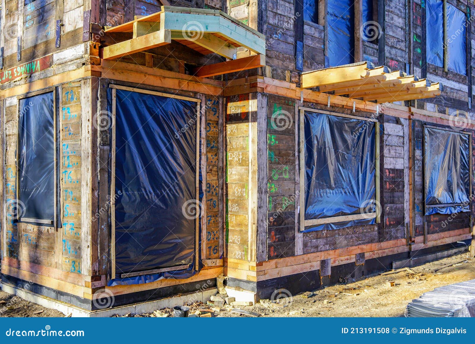 Restoration of a Wooden House by Dismantling, Assembling and Replacing ...